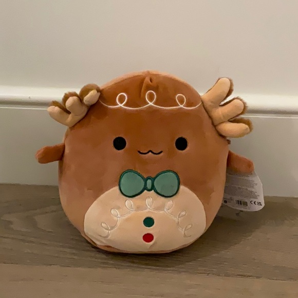 Squishmallows | Toys | Den The Gingerbread Axolotl Squishmallow | Poshmark